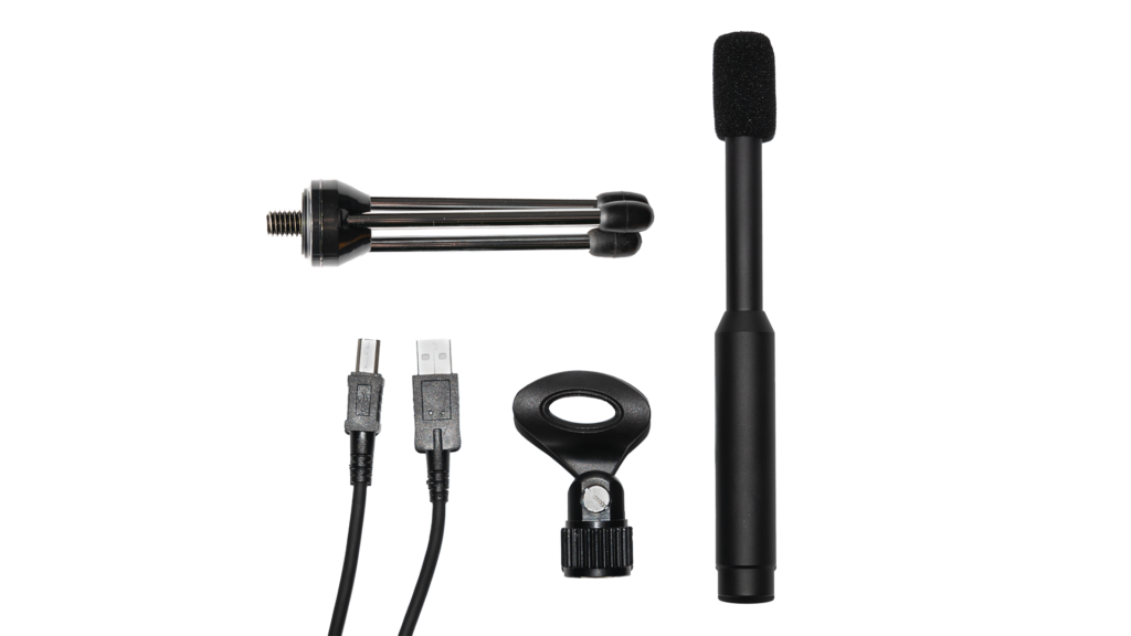 USB measurement microphone set - For optimum sound